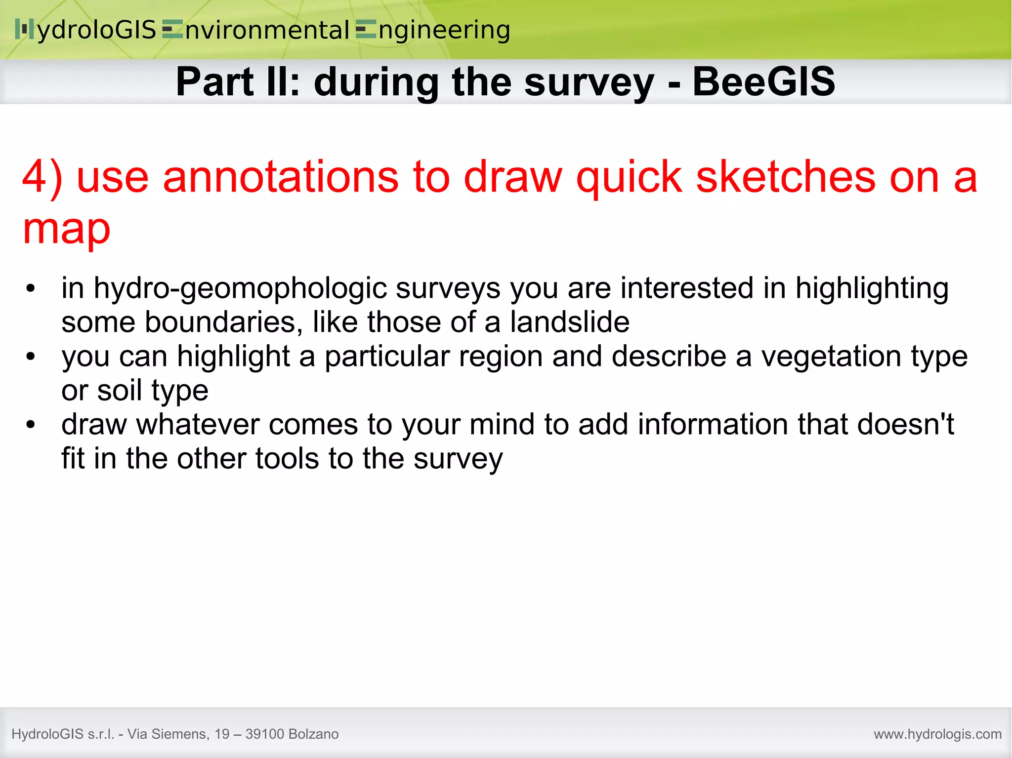BeeGis: Anatomy Of A Digital Field Mapping | PPT