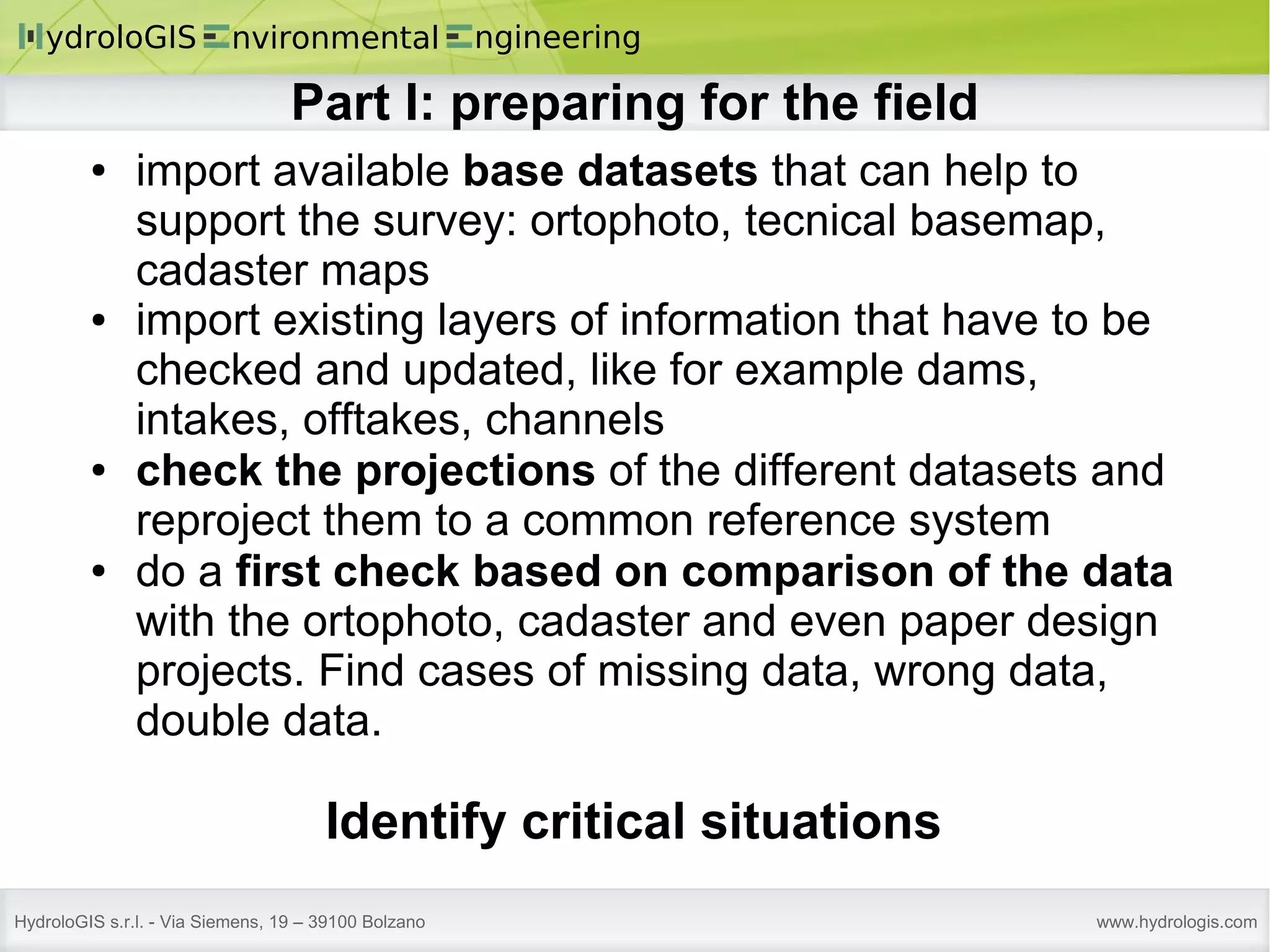 BeeGis: Anatomy Of A Digital Field Mapping | PPT
