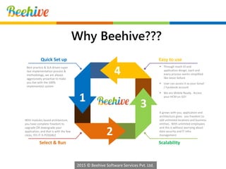 Beehive hrms presentation new 12 | PPTX