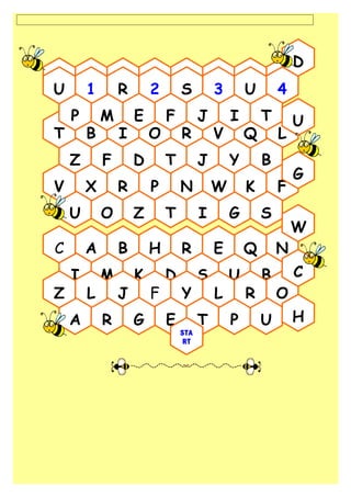Beehive maze | DOC