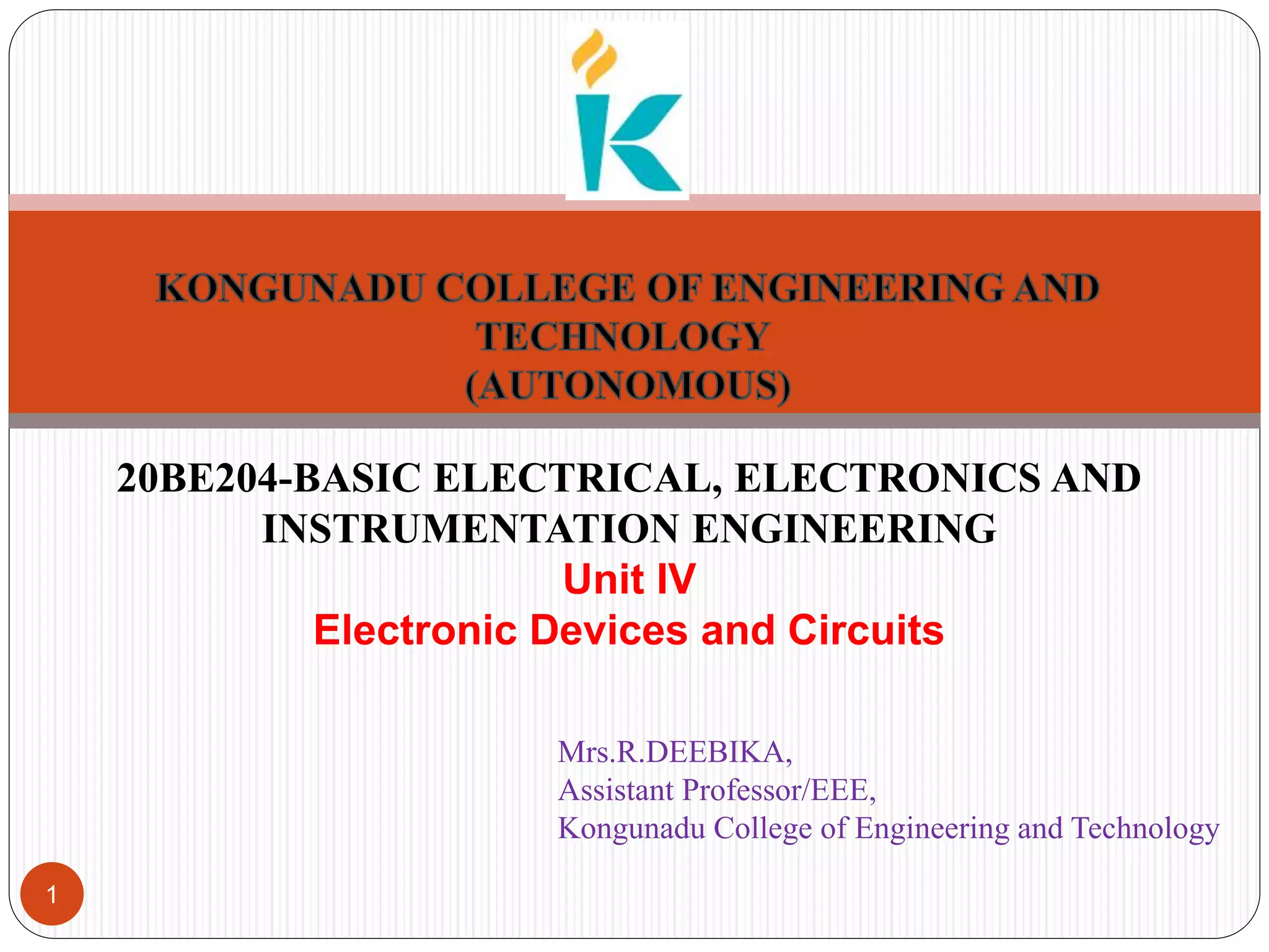 BEEIE UNIT IV PPT.ppt