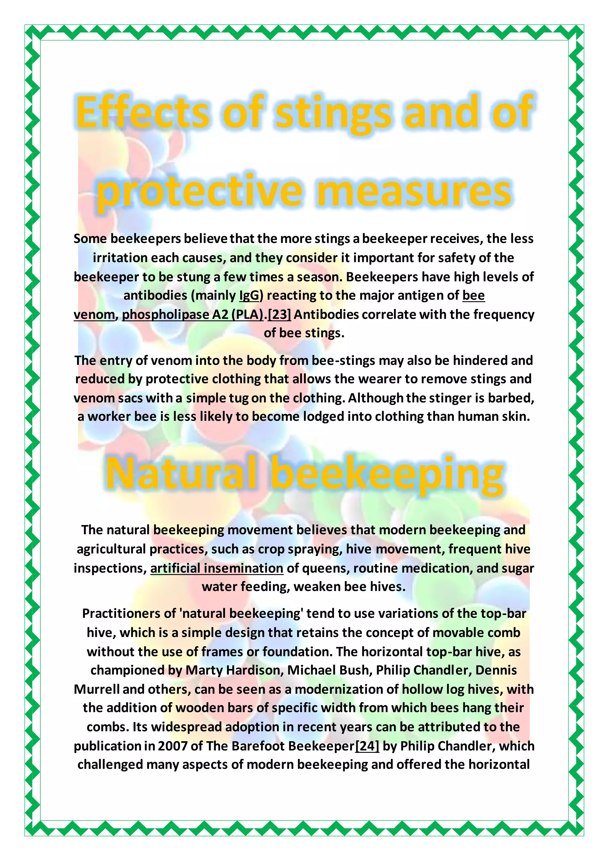Beekeeping | DOCX