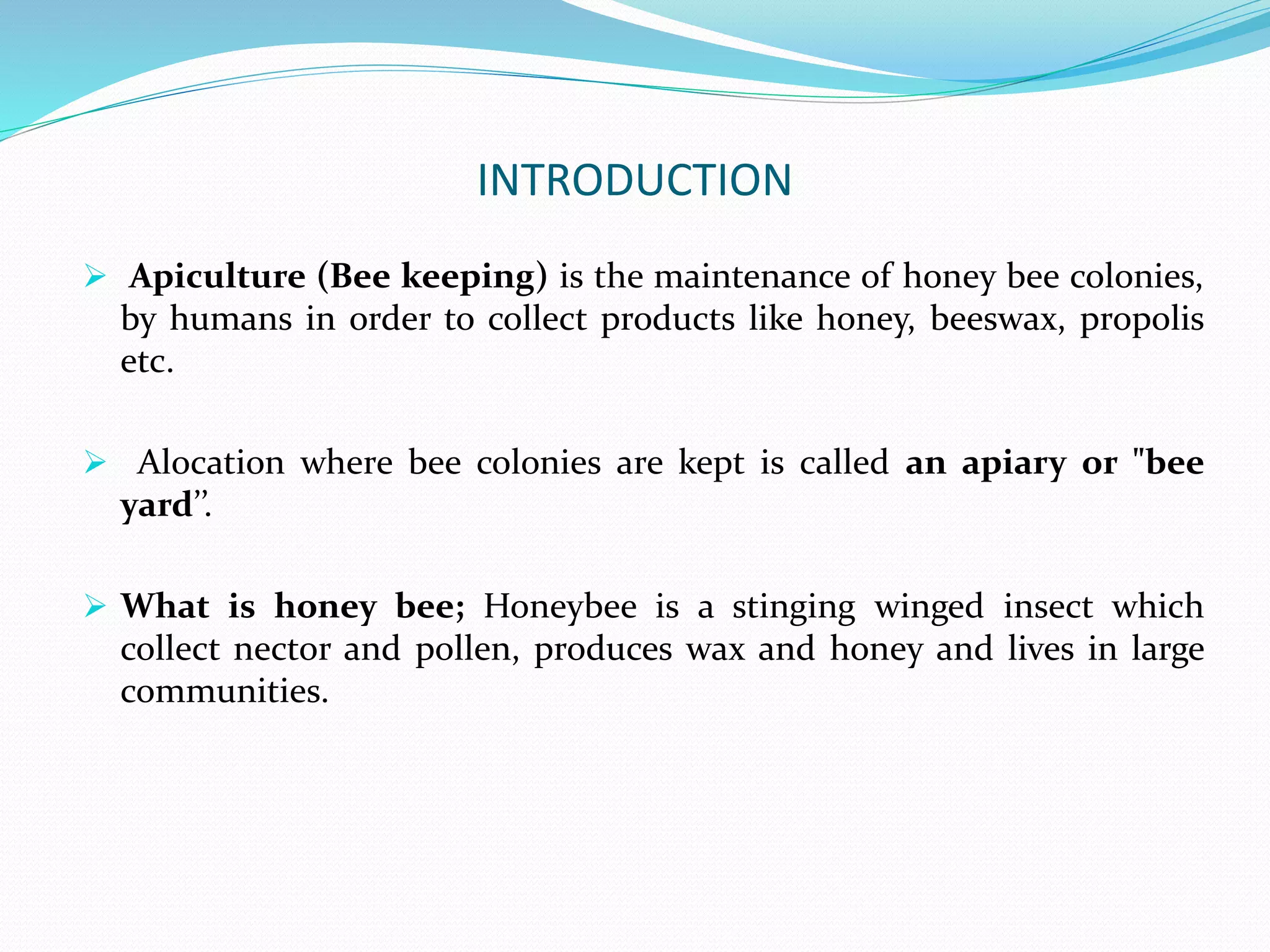 Bee keeping | PPT