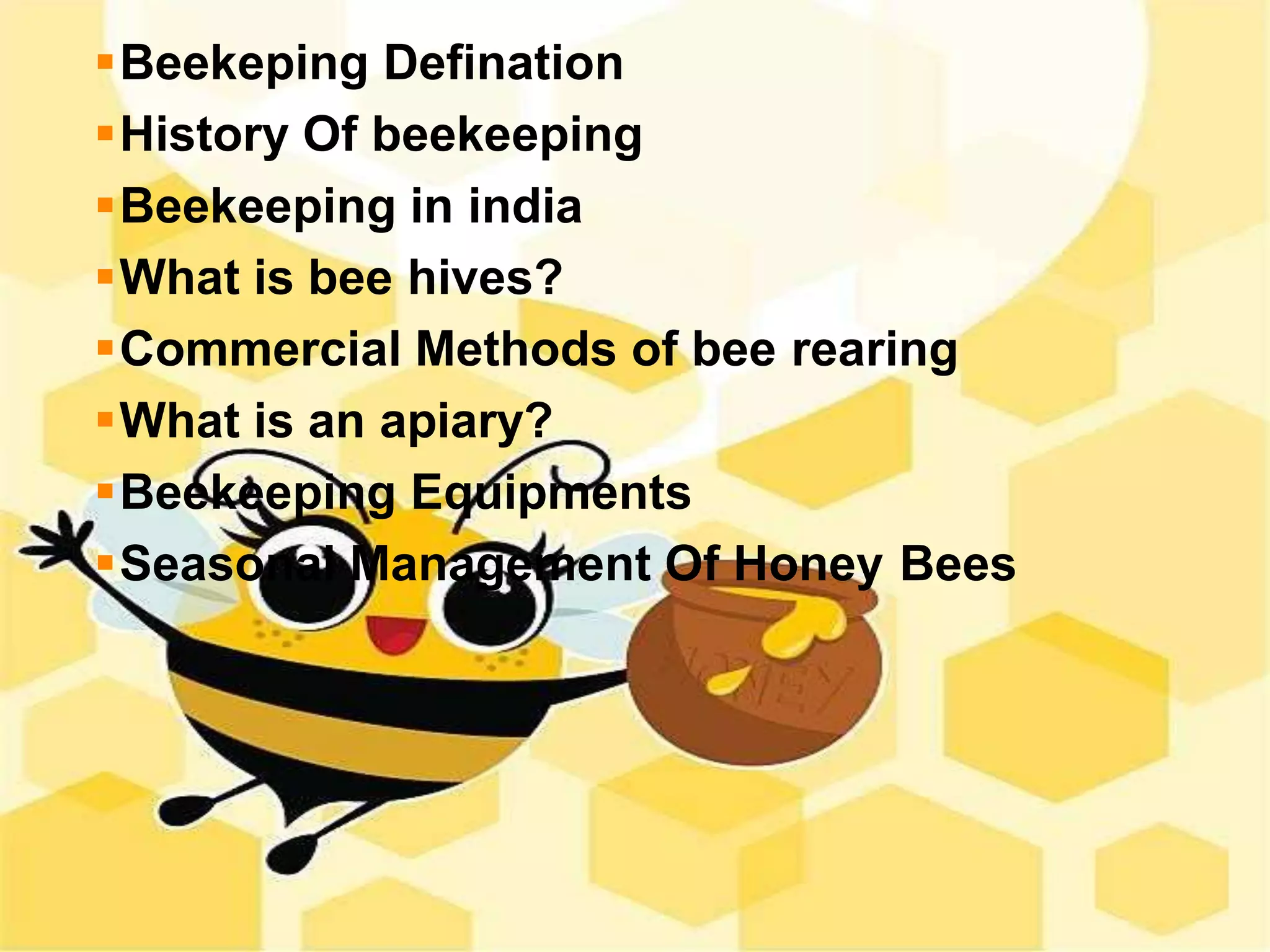 Beekeeping | PPTX
