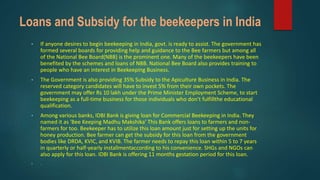 rearing of bees is called as bee keeping | PPTX