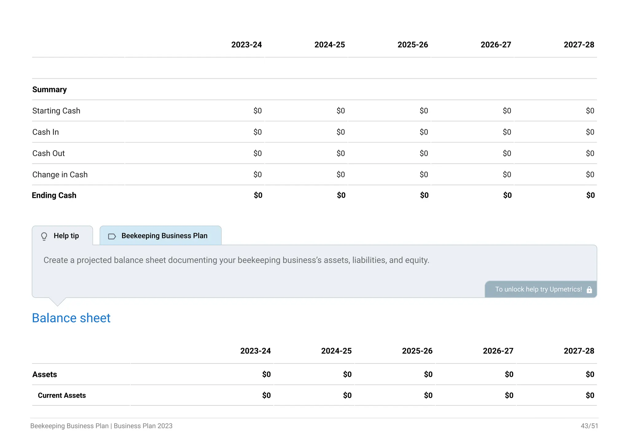 Beekeeping Business Plan Example | Upmetrics | PDF
