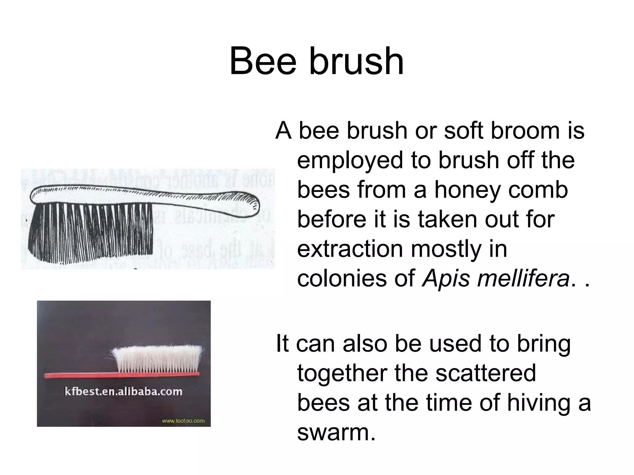 Bee keeping equipments | PPT