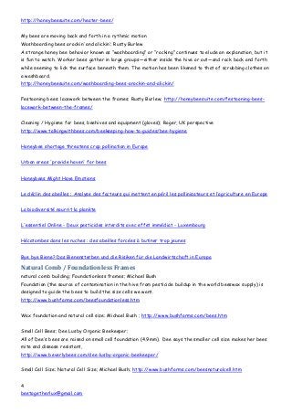 Beekeeping references, books and videos | PDF