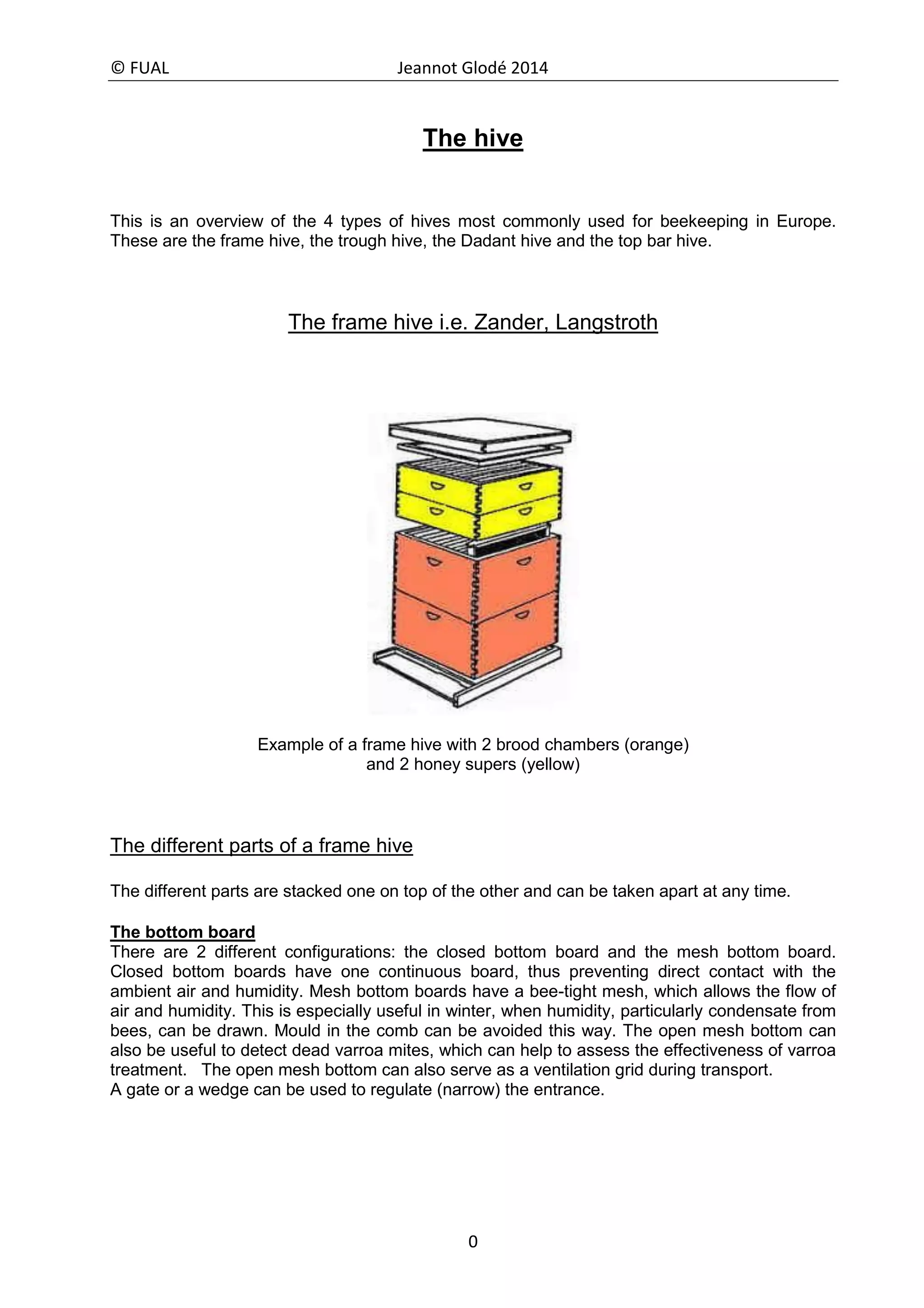 Beekeeping techniques beehive systems | PDF