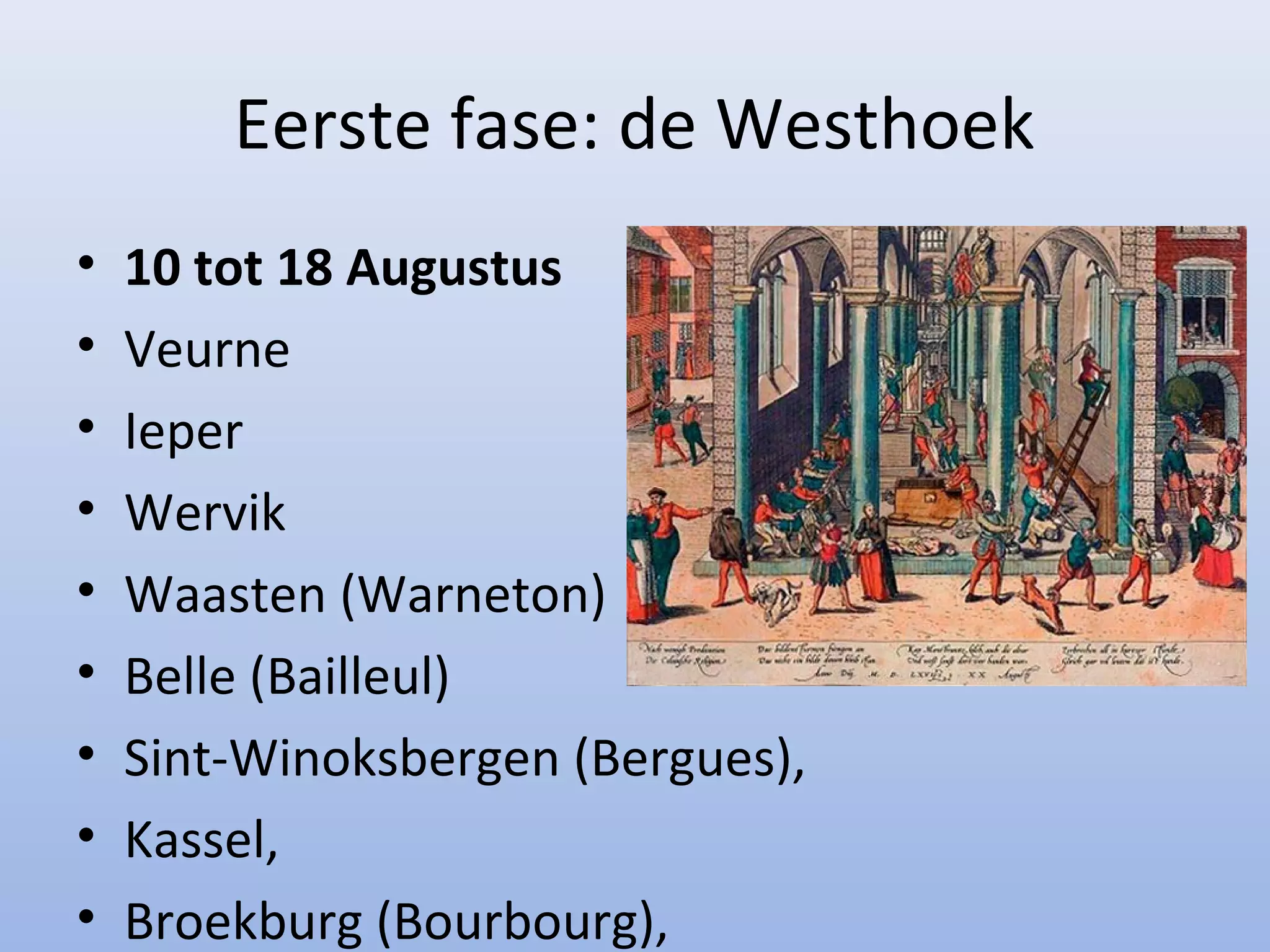 Beeldenstorm | PPT