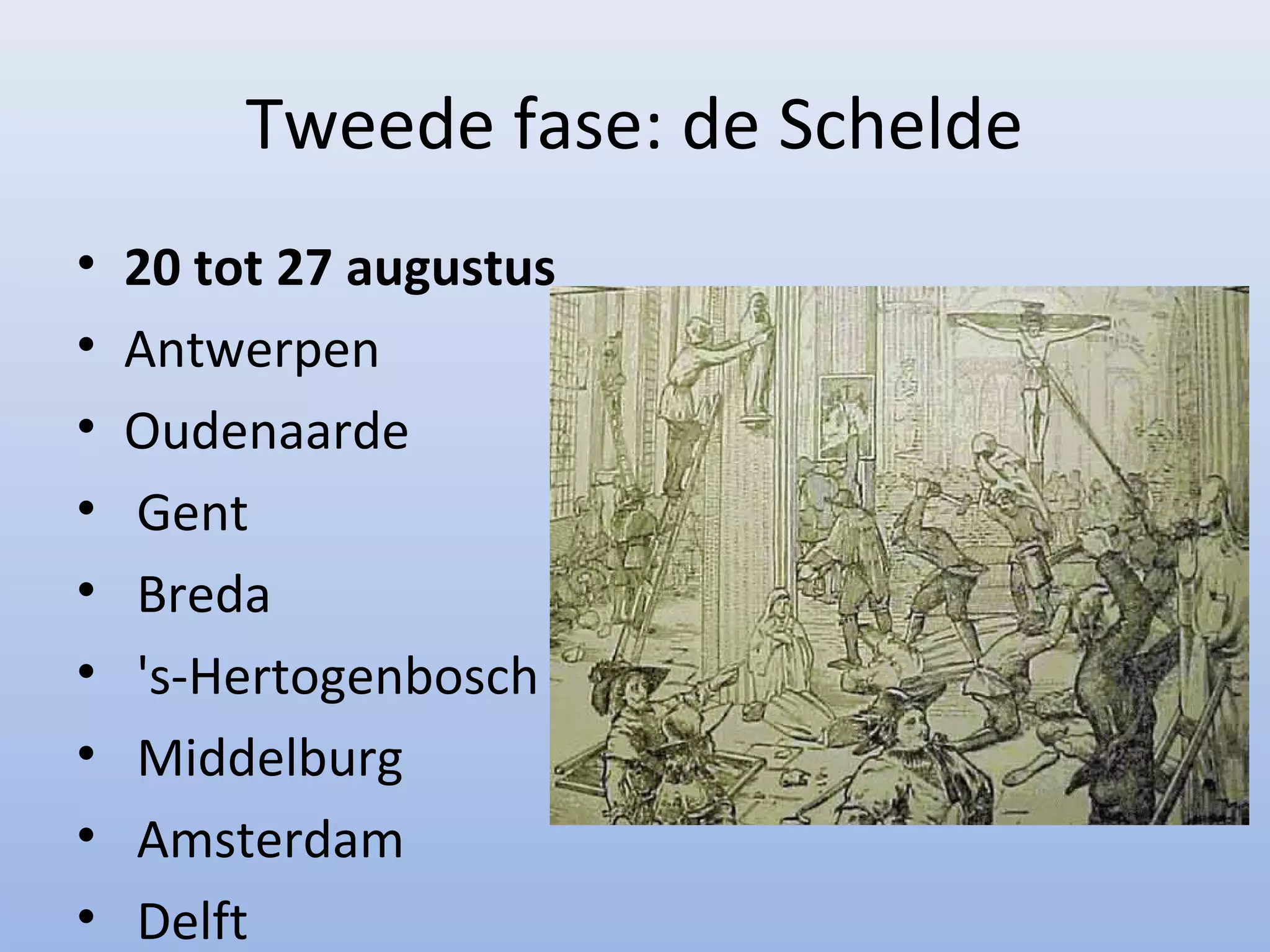 Beeldenstorm | PPT