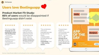 Beelinguapp Pitch Deck | PDF