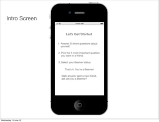 Beemer wireframe final | PPT