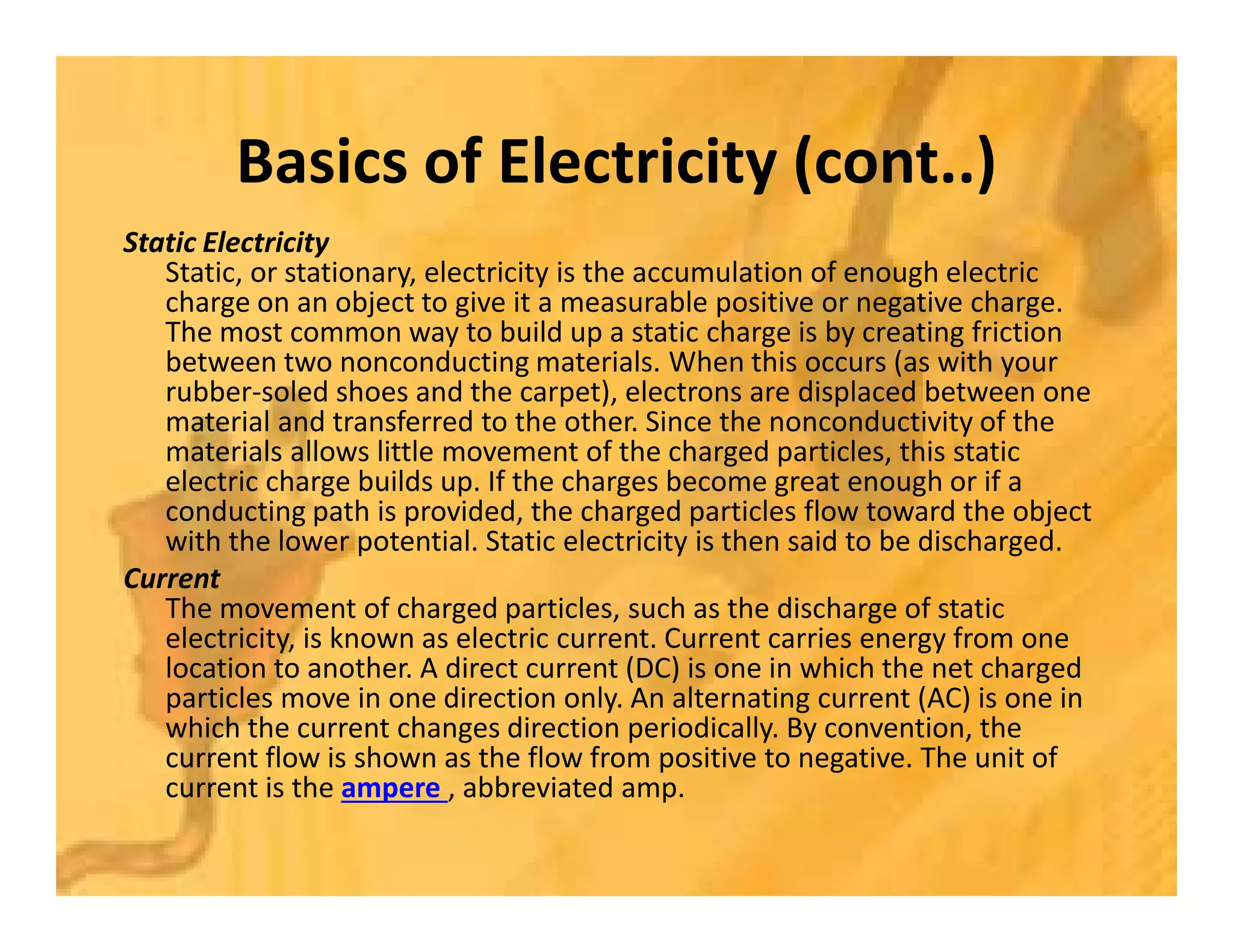 Basic Electrical Equipment module-1 | PDF