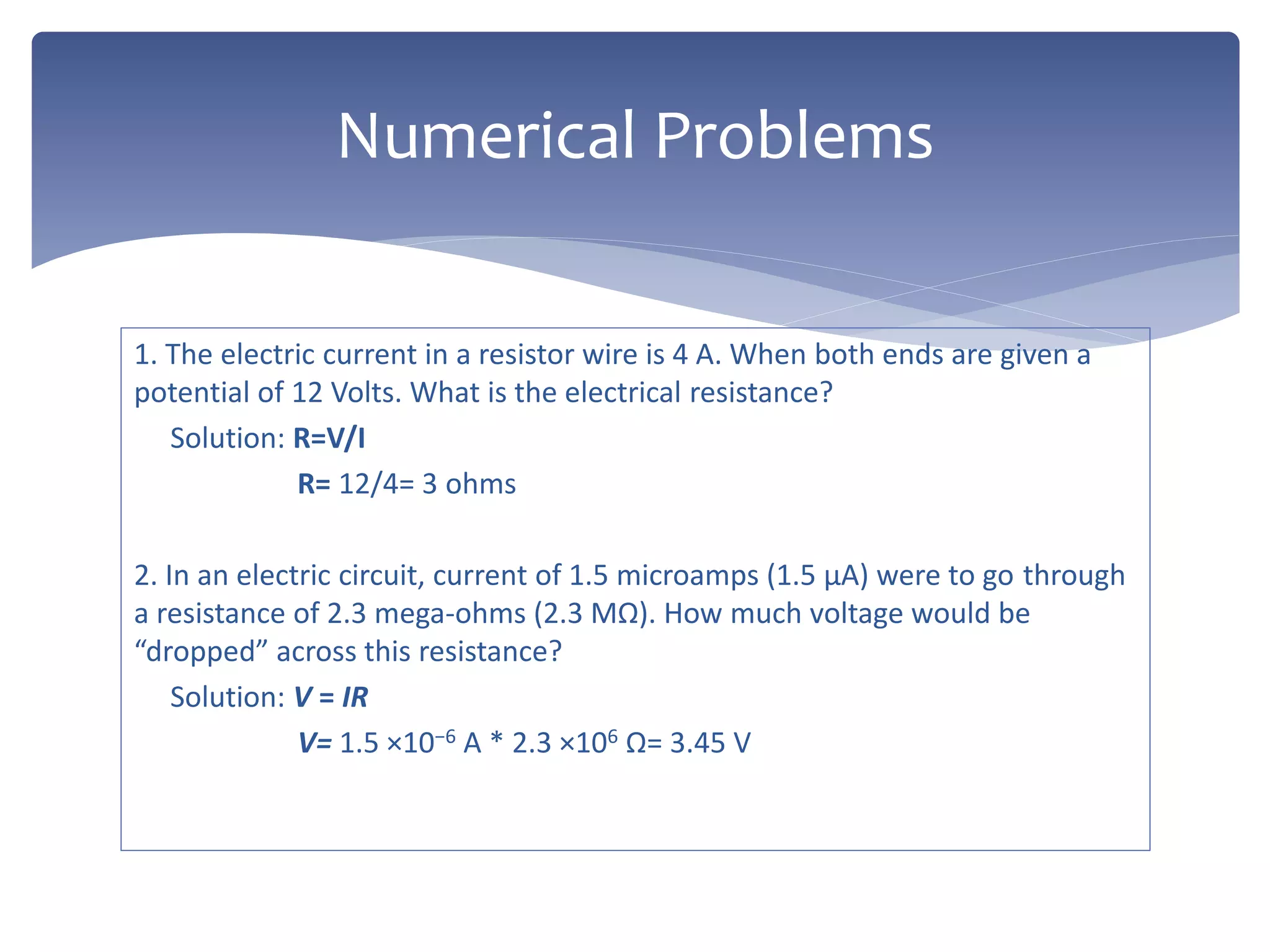 Basic Electrical Engineering Module 1 Part 1 | PPTX