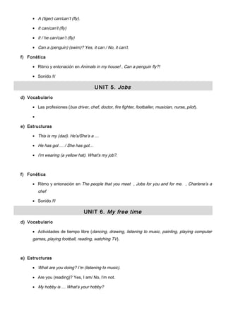 Beep 1+2+3+4 vocabulario completo | DOC