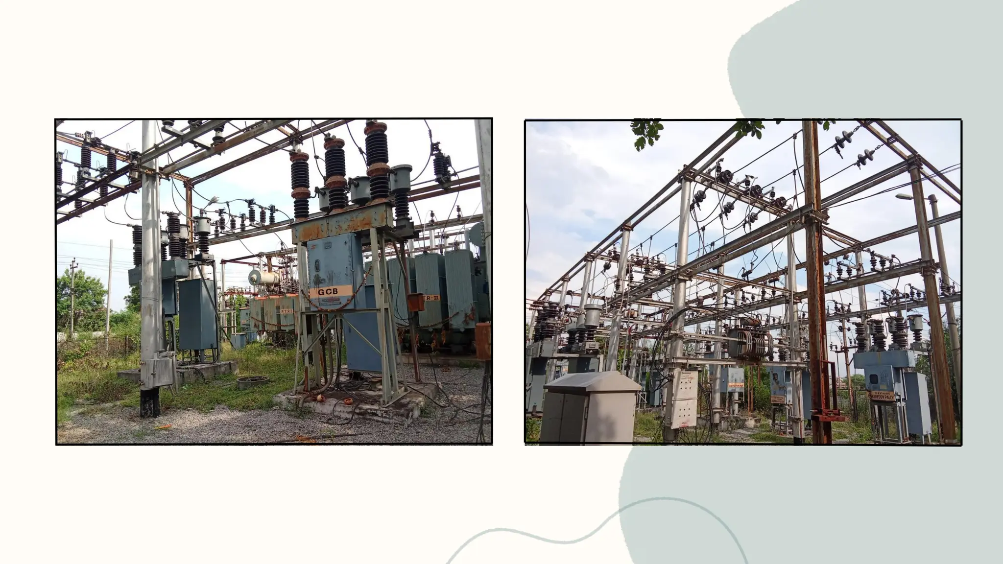 field visit to substation over view of subsation | PPT