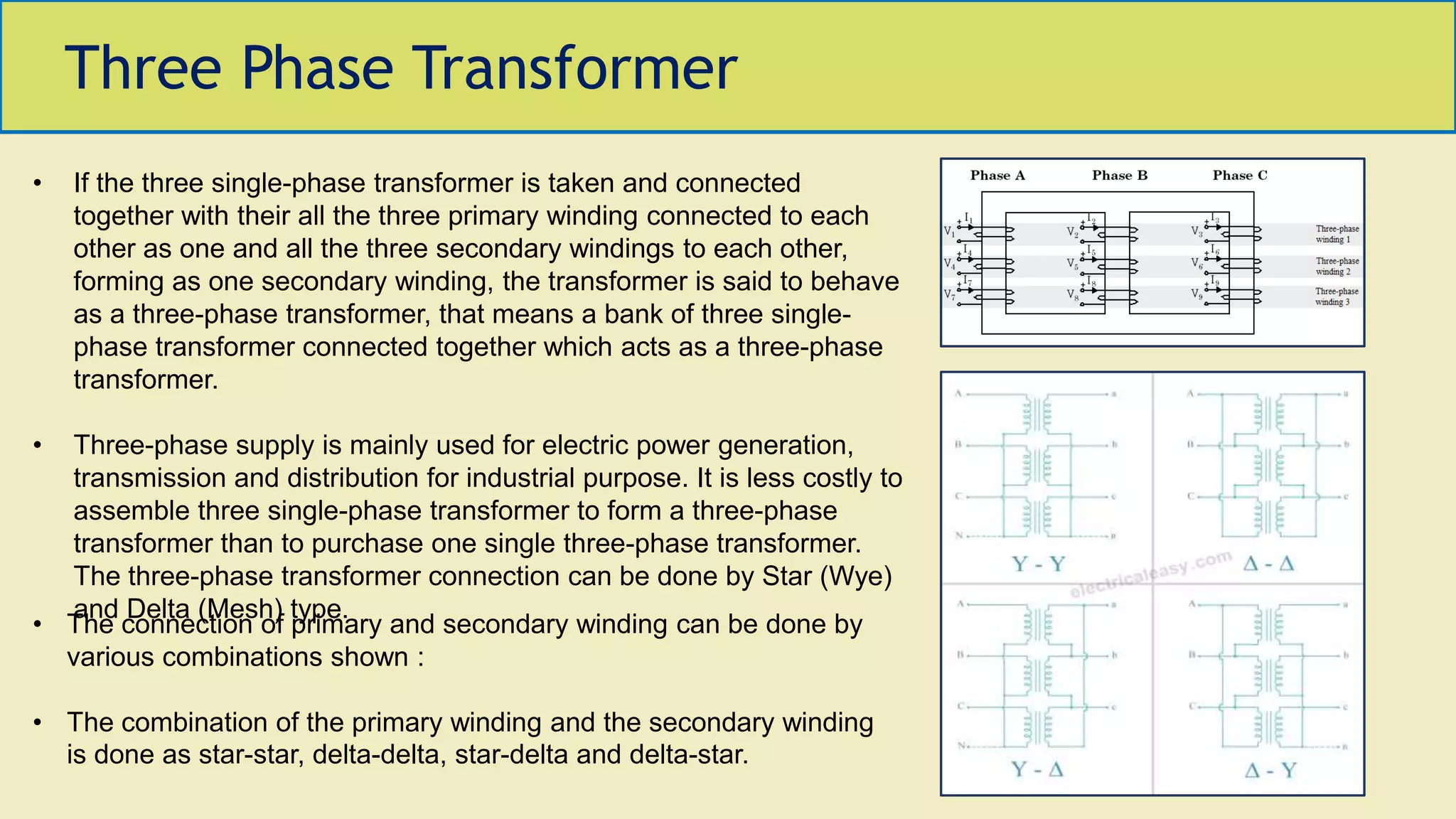 Different Types of Transformers | PPTX | Technology & Computing