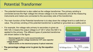 Different Types of Transformers | PPTX