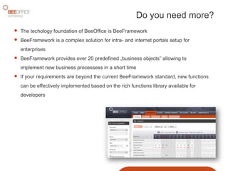 BeeOffice - the best office automation tool for your company! | PPTX