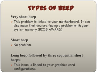 Beep sound | PPTX