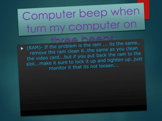 Beep sound | PPT