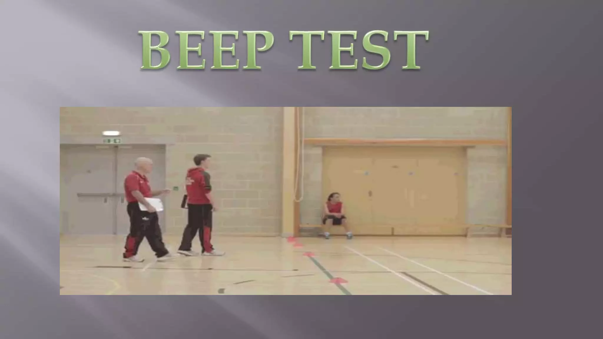 Beep test | PPTX