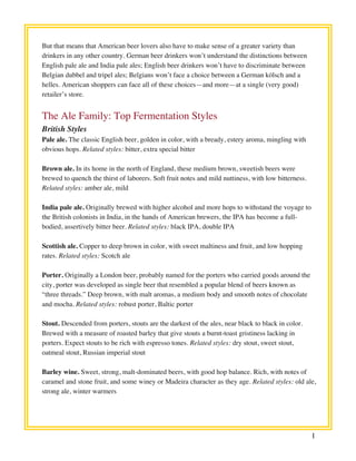 Beer 101 - em ingles | PDF