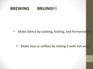 Basics of Beer | PPT