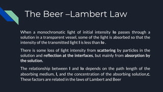 BEER-LAMBERT'S LAW (2).pptx