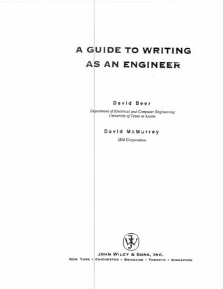 Beer mcmurrey-guide-to-writing-as-an-engineer | PDF