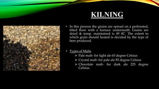 Beer and its processing | PPTX