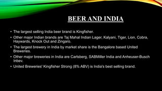 Beer and its processing | PPTX | Alcoholic Beverages | Food & Drink