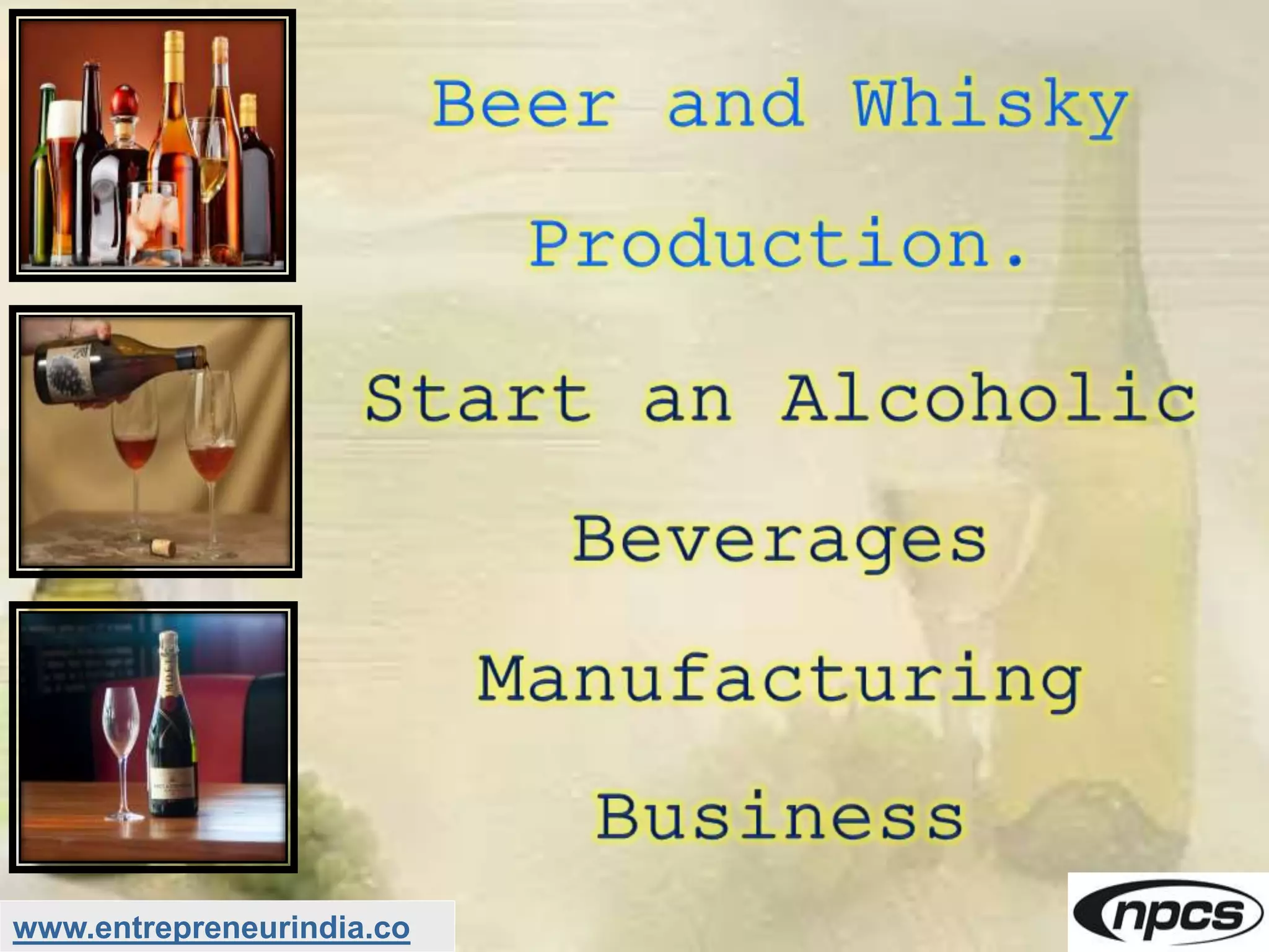 Beer and whisky production | PPTX