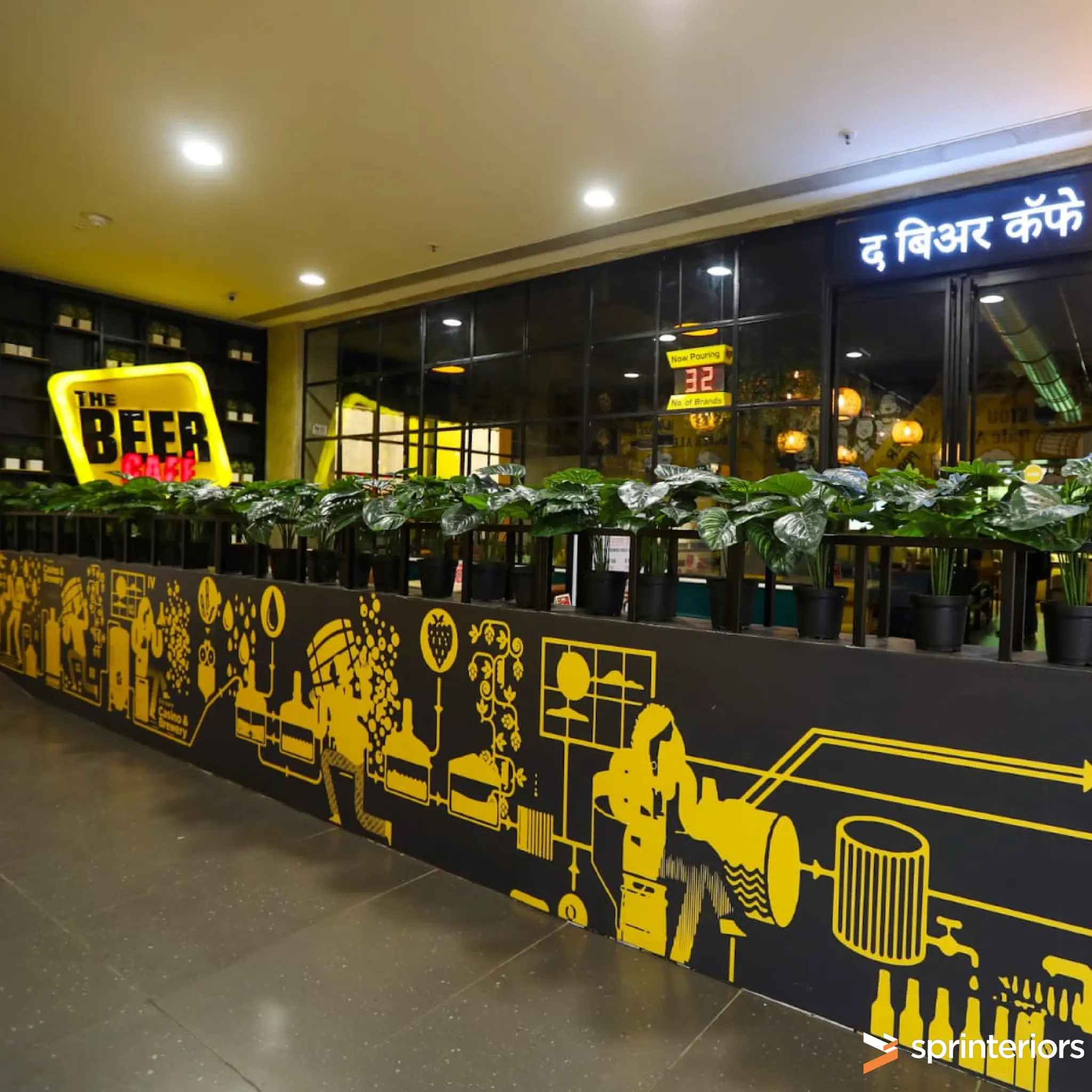 The Beer Cafe Malad Inorbit Mall - Sprinteriors | PDF