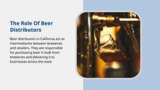 Beer Distributors In California.pptx.... | PPT