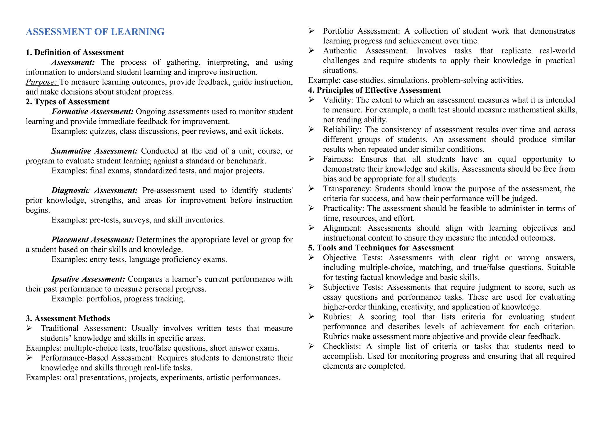 A Licensure Examination for Teachers (LET) Reviewer | PDF