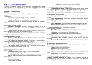 A Licensure Examination for Teachers (LET) Reviewer | PDF