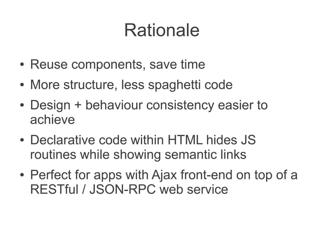 Binding components, events + data sources in HTML + JS | PDF | Web ...