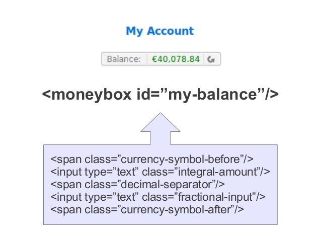 Binding components, events + data sources in HTML + JS