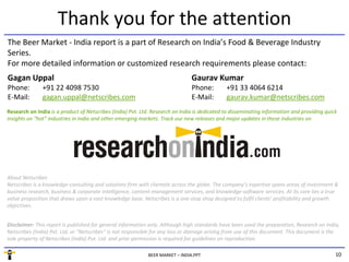Beer Market - India - Sample | PDF