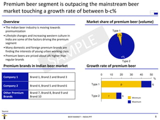 Beer Market - India - Sample | PDF