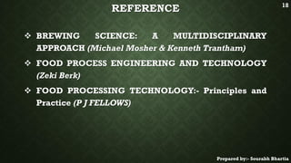 Beer Processing in a Brewery | PPT