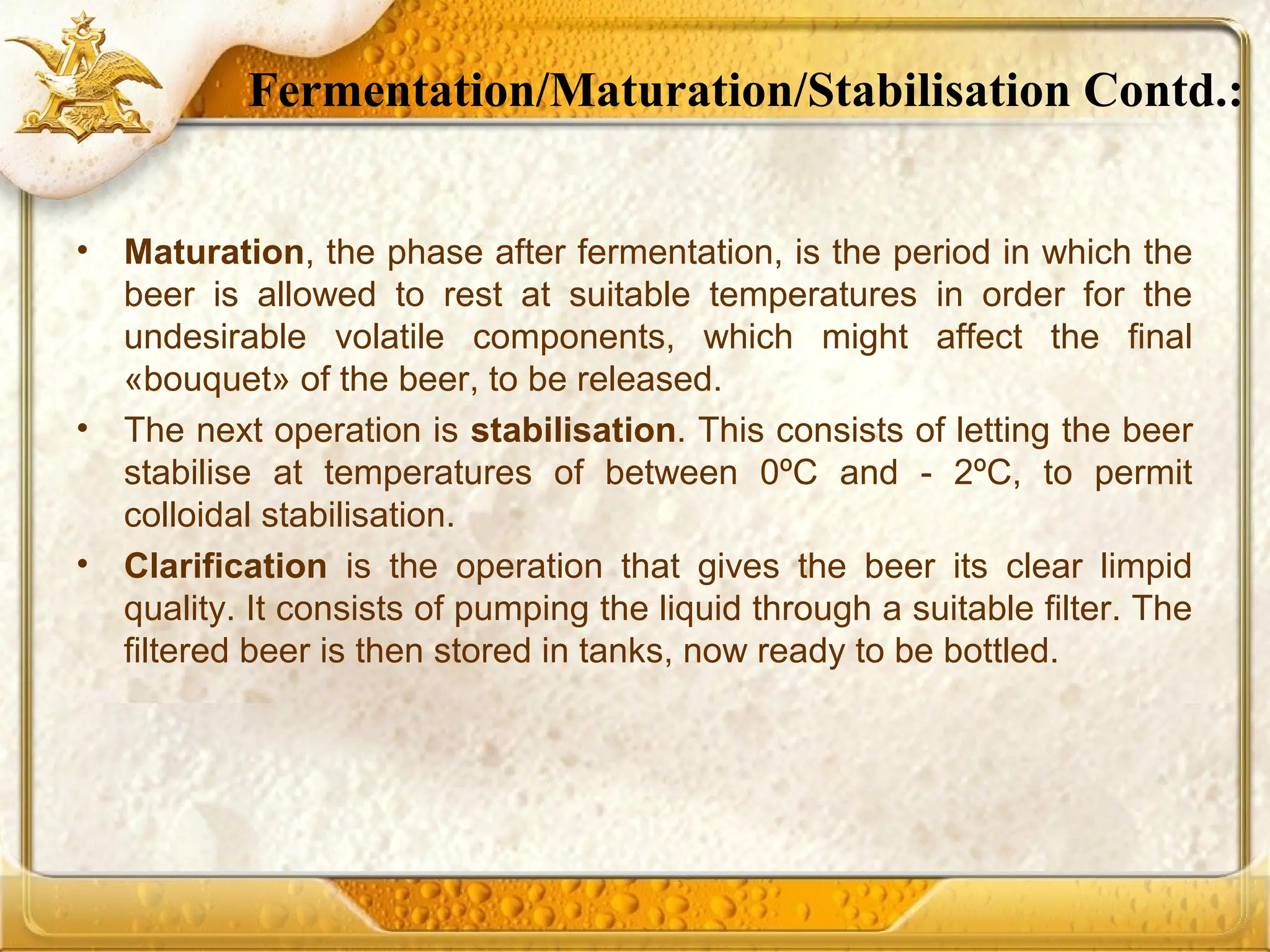 Beer production | PPT