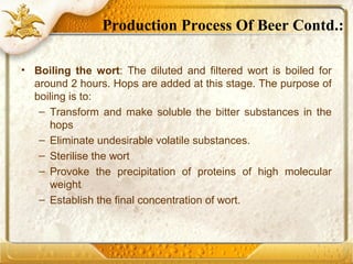 Beer production | PPT