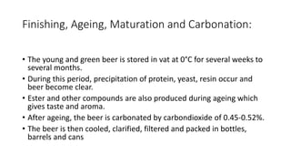 Beer production | PPTX