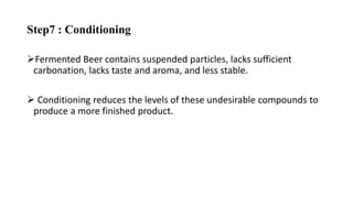 Beer production | PPTX