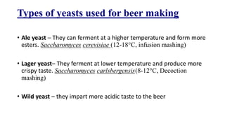 Beer production | PPTX