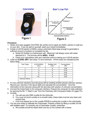 Beers law Beer's law | DOC