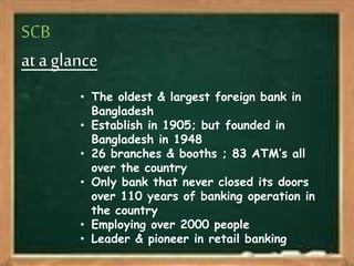 Standard Chartered Bank Bangladesh (HRM) | PPSX | Resume Writing and ...